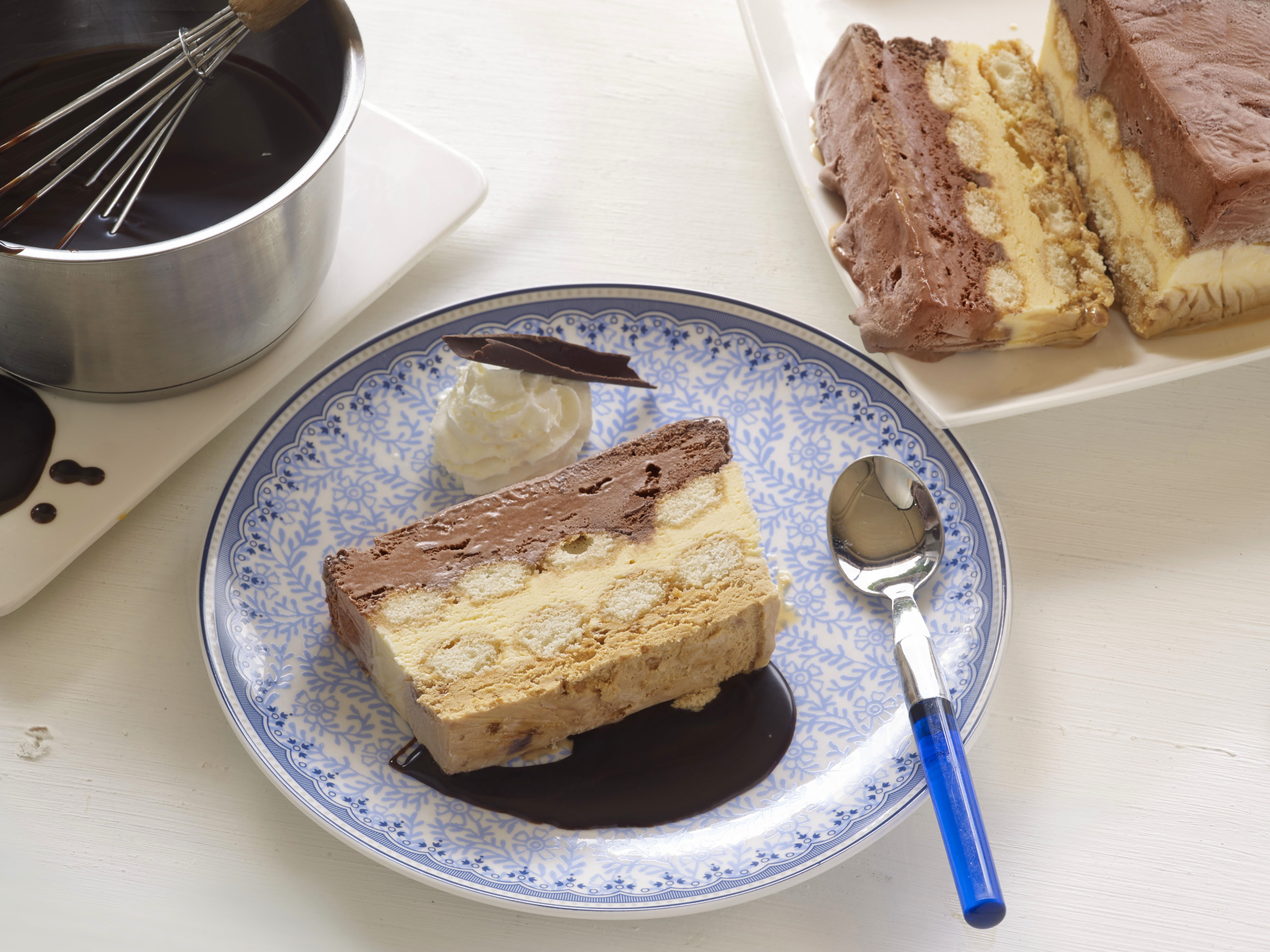 Terrina tricolor de helado | Nestlé Cocina