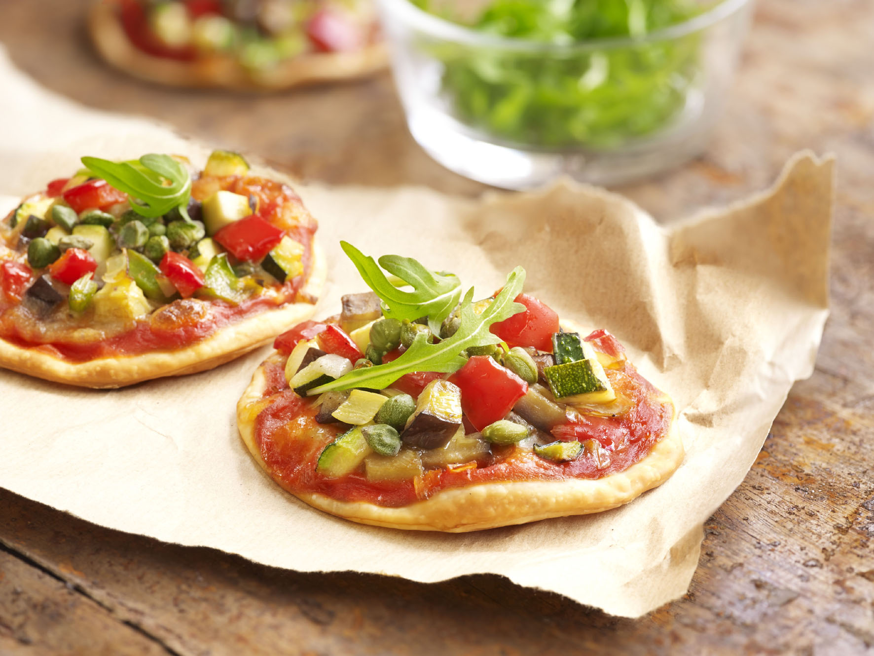 Pizza Vegetariana Fría Casera Pizza INTEGRAL Divina + 2 Pizzas