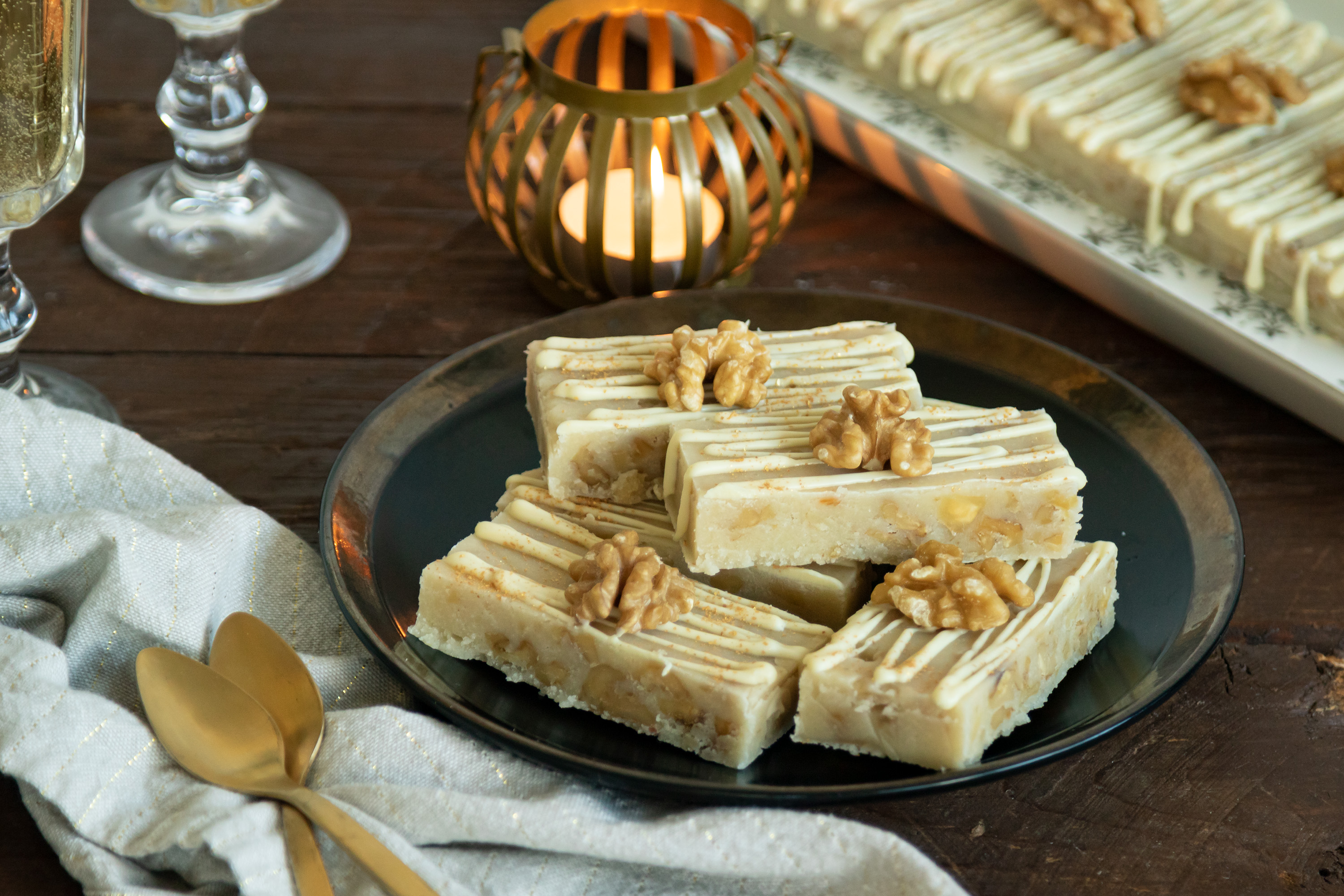 Receta De Turrón De Chocolate Blanco Turrón De Chocolate Blanco Con