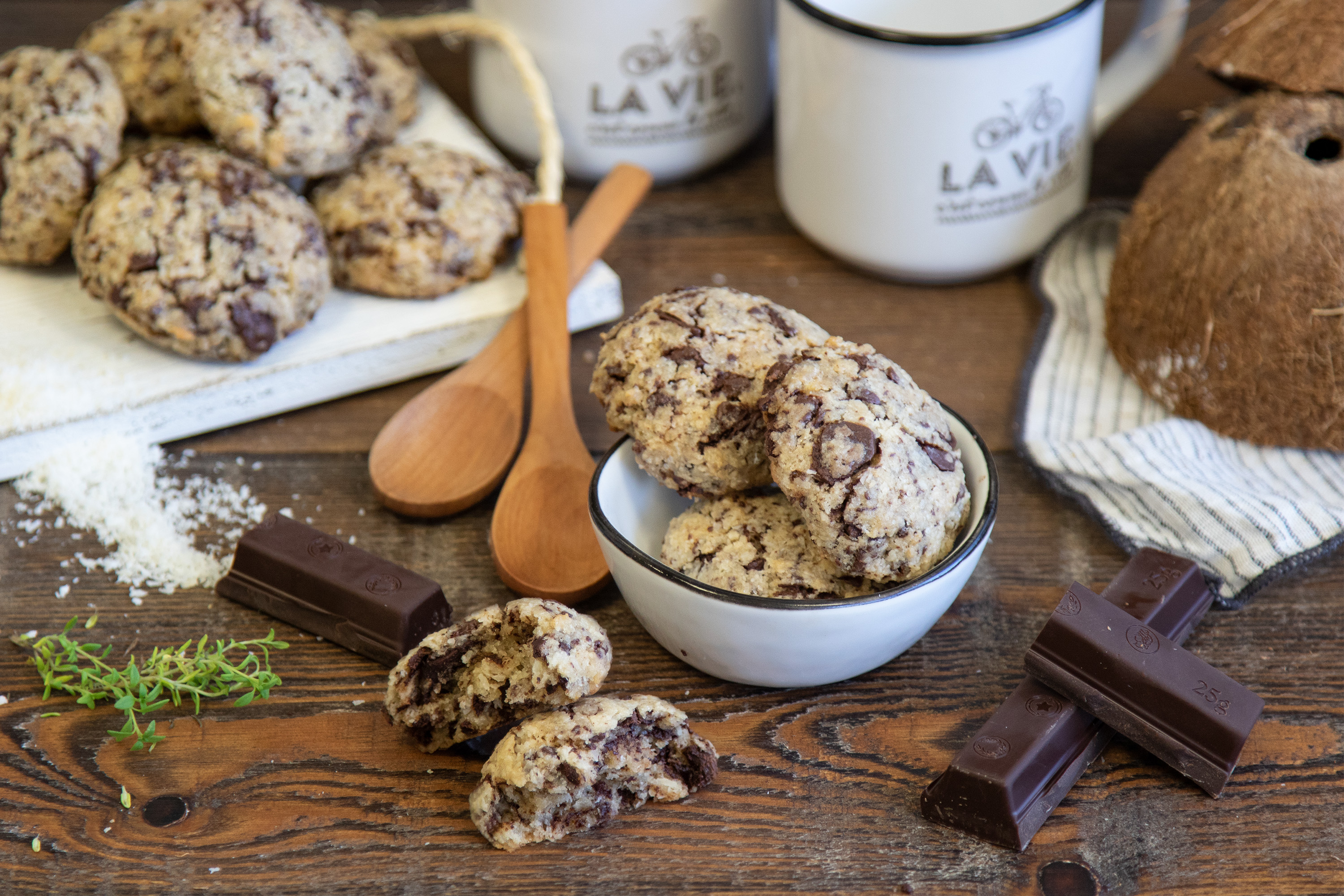 Cookies de chocolate y coco | Nestlé Cocina