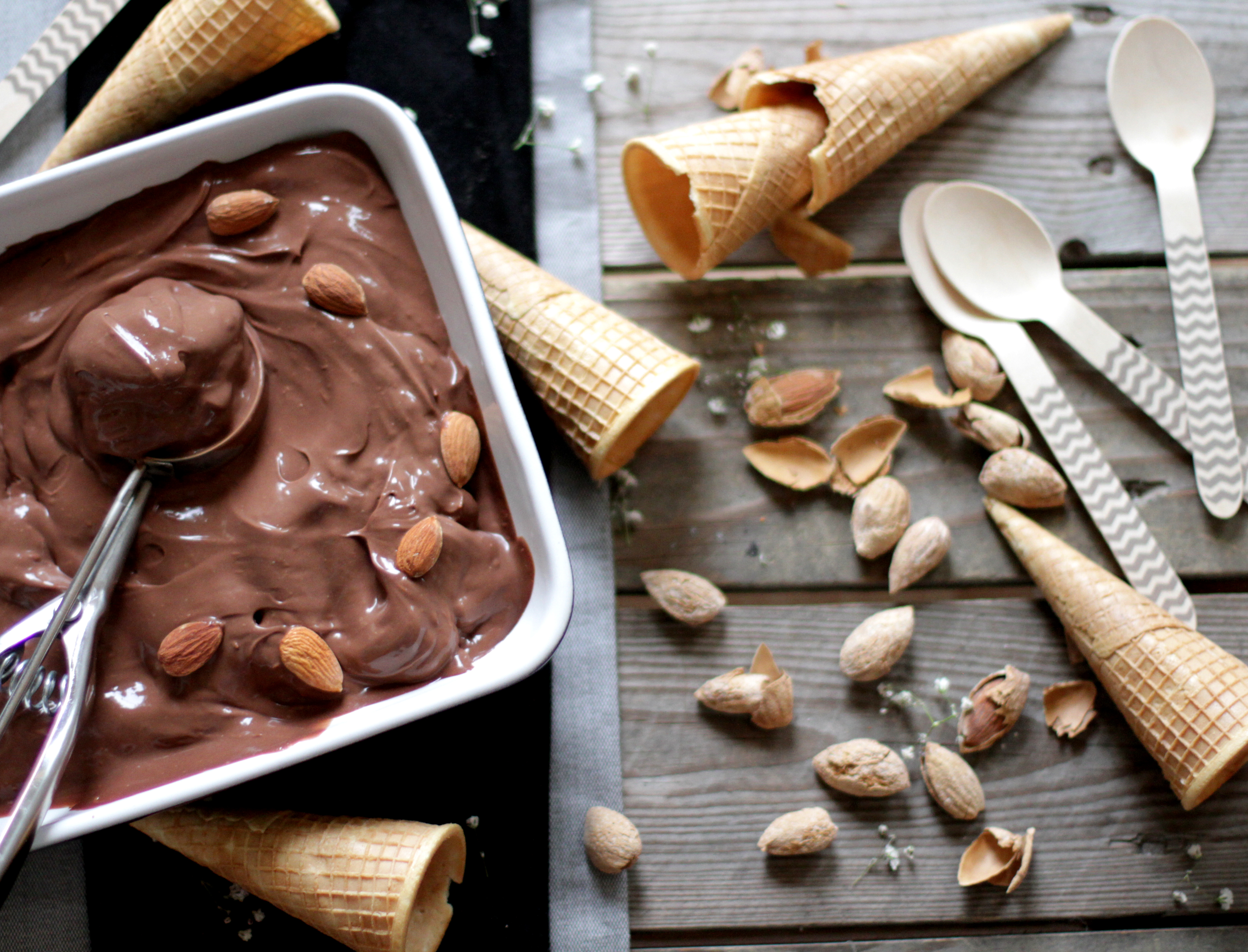 Receta De Helado De Chocolate