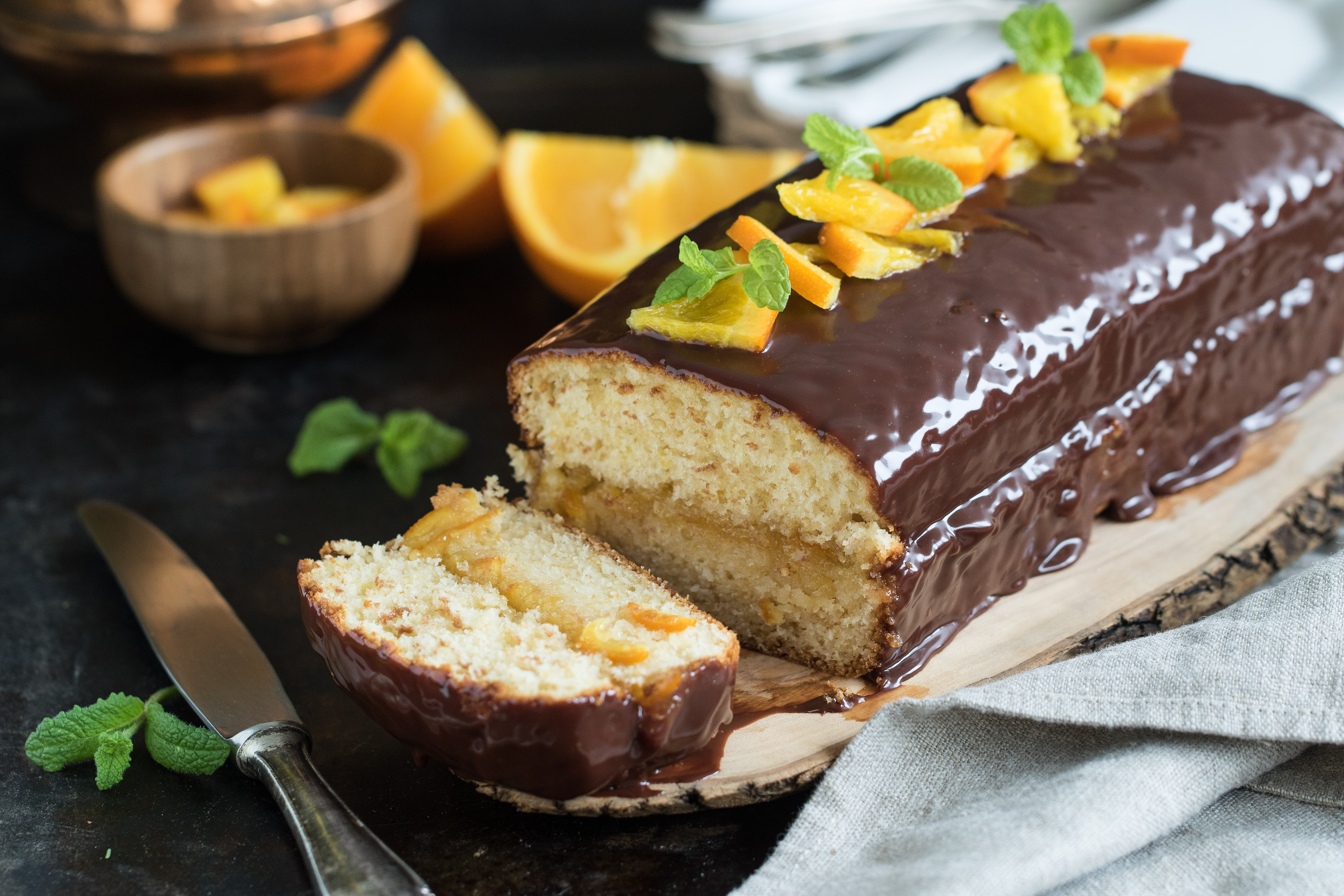 Pastel De Chocolate Con Relleno De Naranja Bizcocho Fácil Y Jugoso,