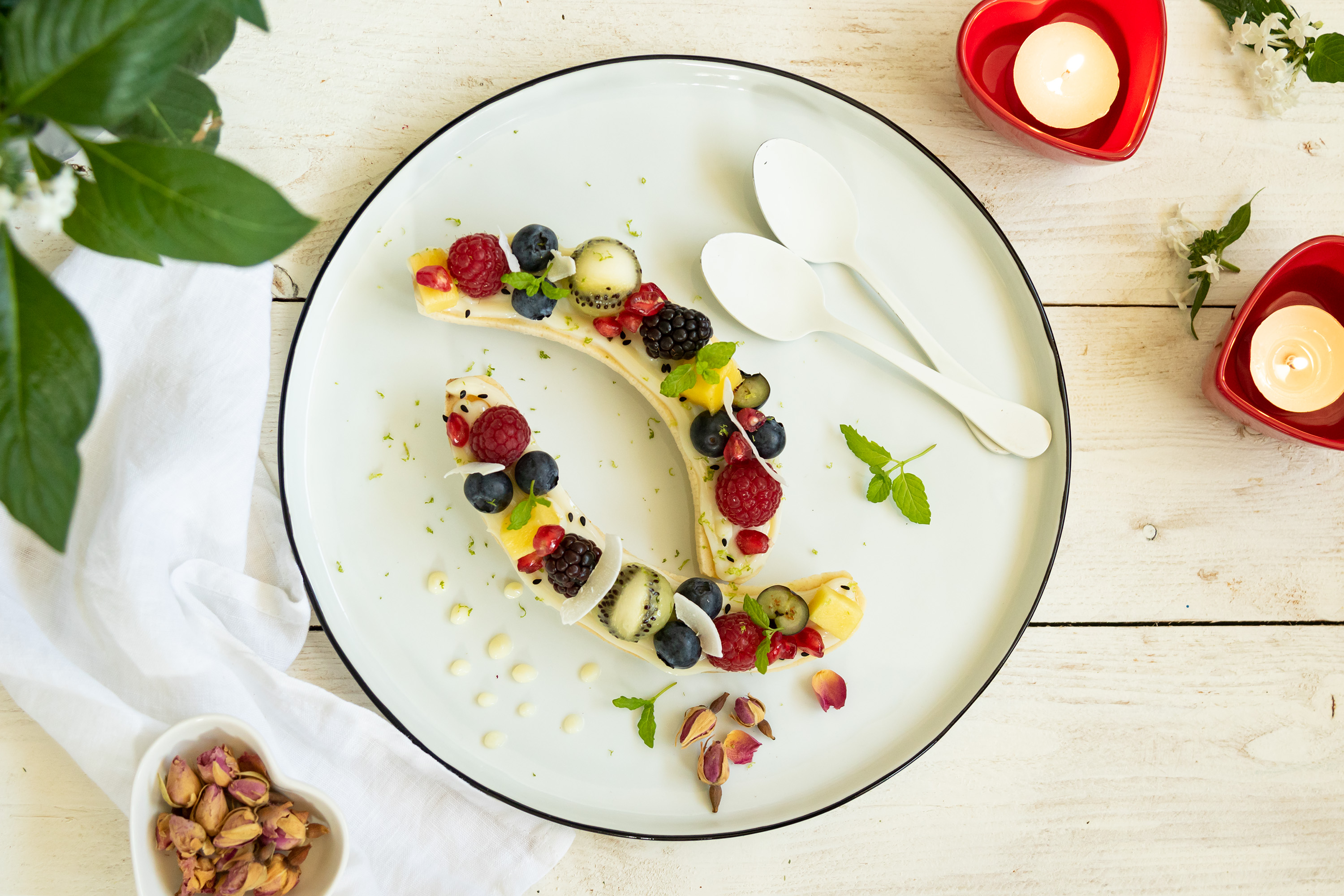 Postre Frutas Comida Crema Postre De Frutas Con Crema De Avena Receta