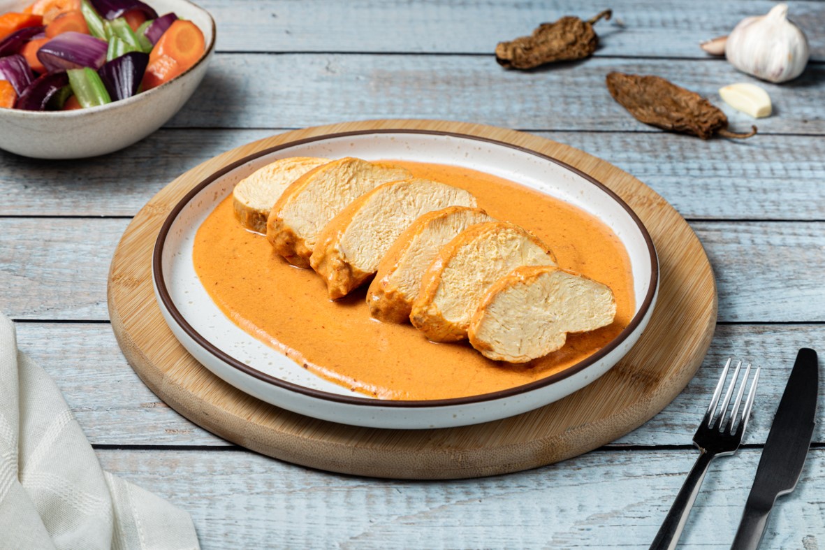 Pollo Con Crema De Chipotle