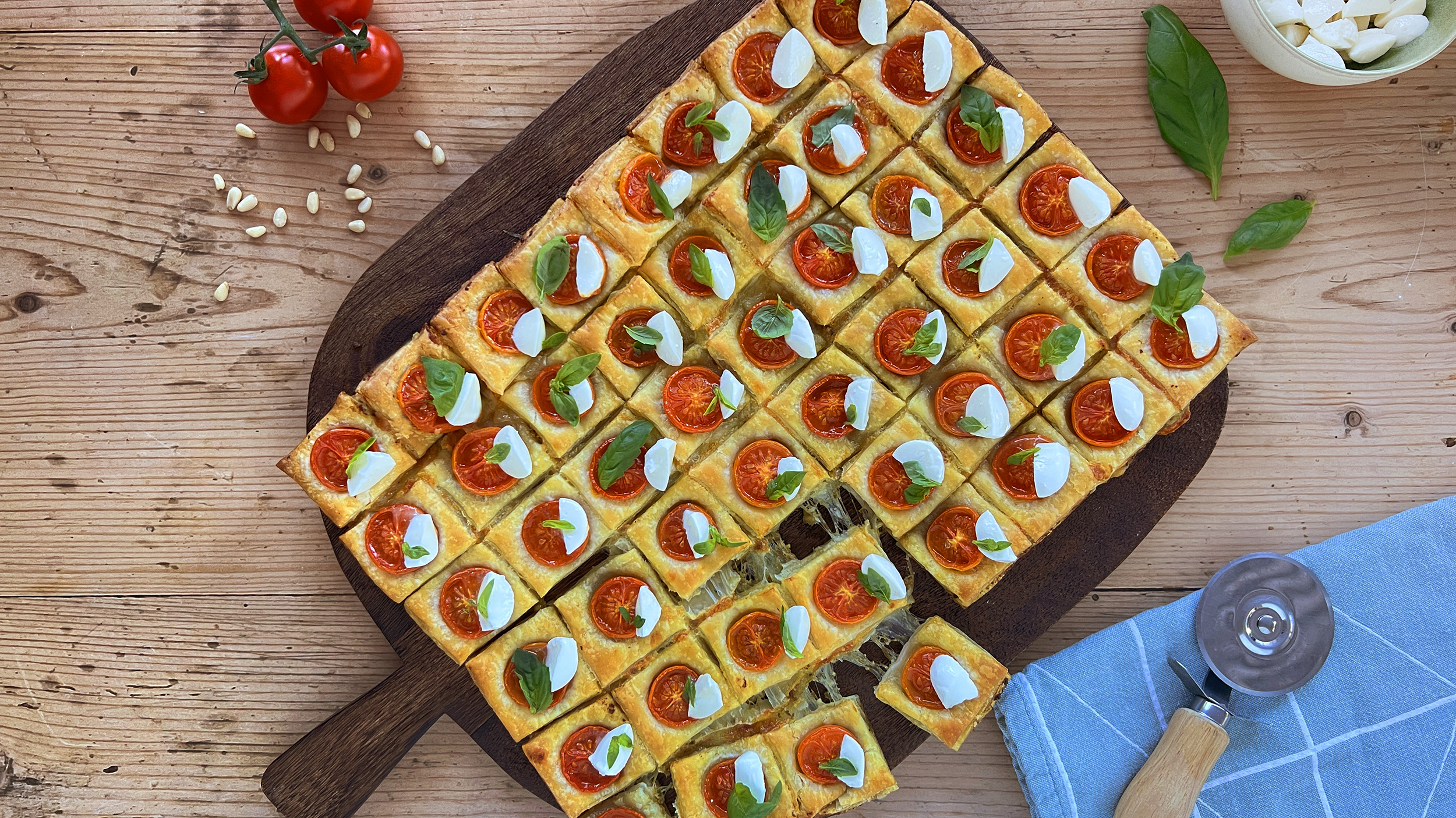 48 Canapés Caprese | Nestlé Cocina