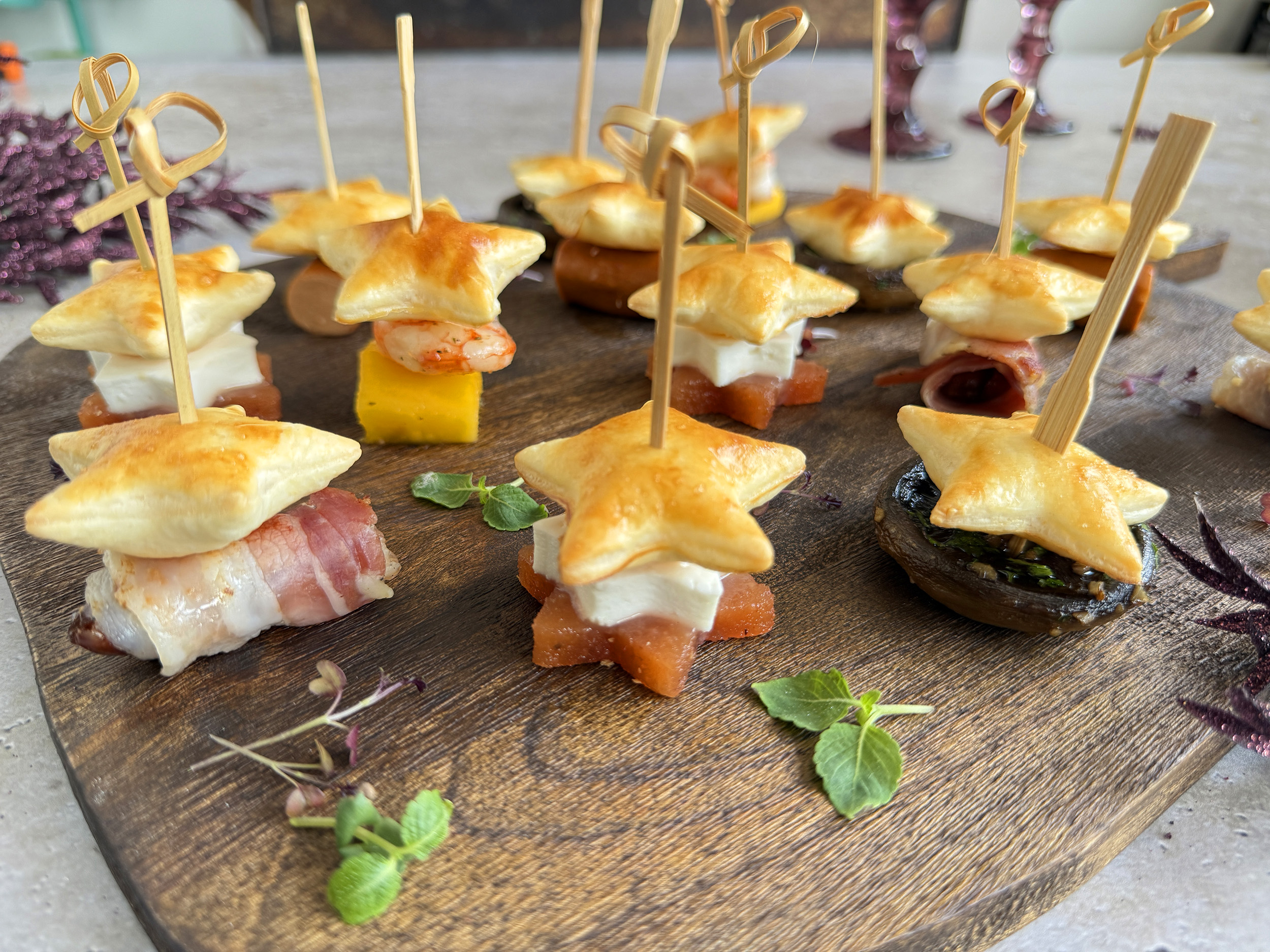 Estrellitas de hojaldre variadas | Nestlé Cocina
