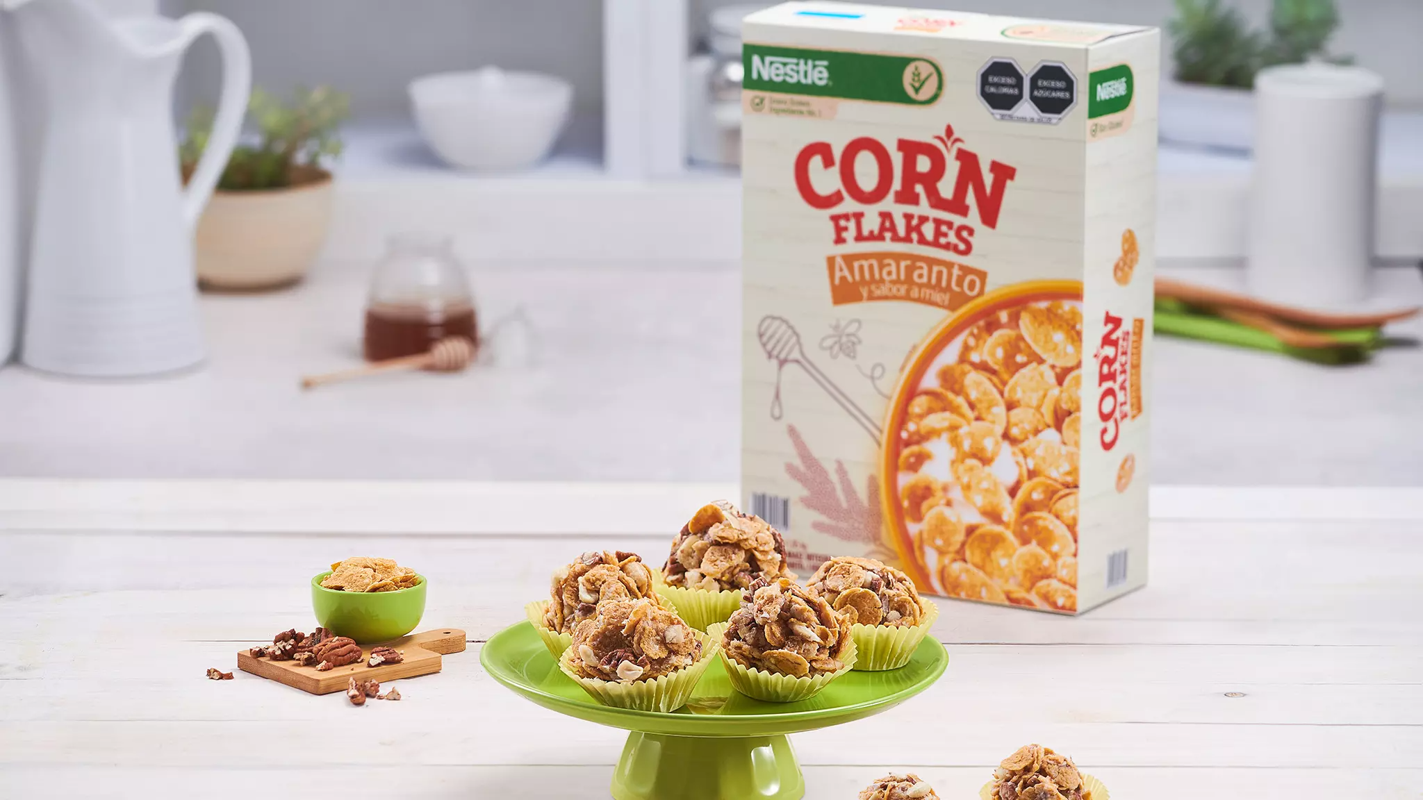 Enjambres de Corn Flakes® | Recetas de cereal | Nestle