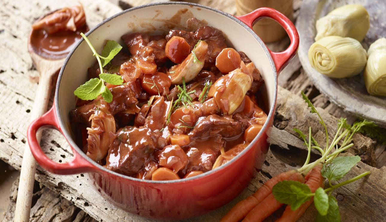 Estofado de cordero con alcachofas y tomate | Nestlé Cocina