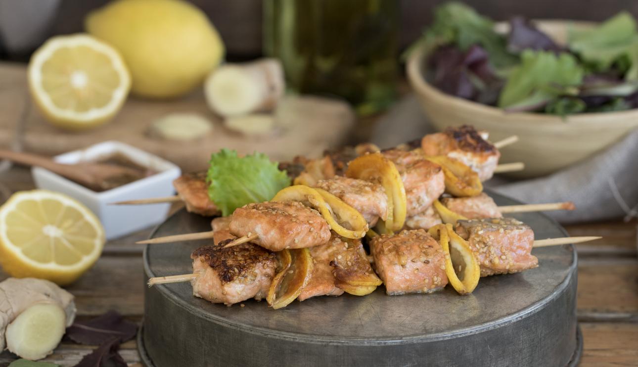 Pinchos de salmón al limón | Nestlé Cocina