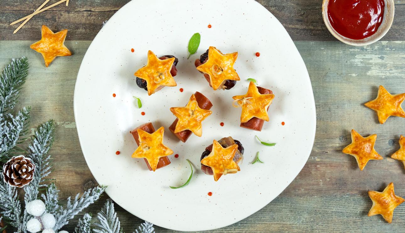 Estrellitas de hojaldre variadas | Nestlé Cocina